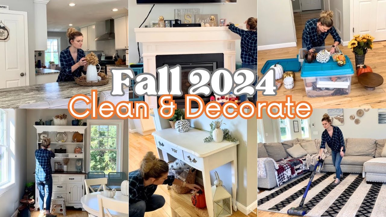 Fall 2024 Clean & Decorate. Cleaning Motivation. Fall Homemaking. - YouTube