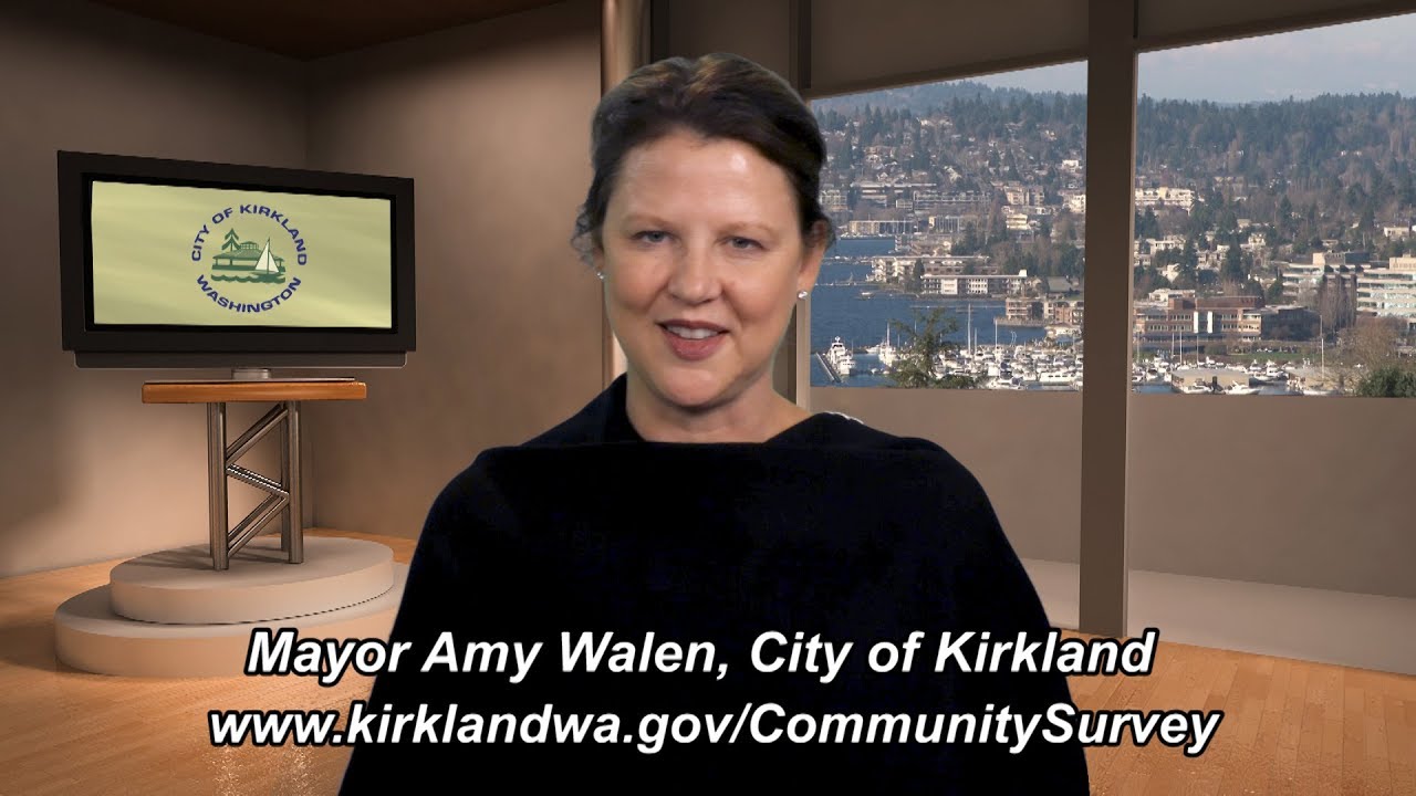 Community Survey Message - Mayor Amy Walen - YouTube