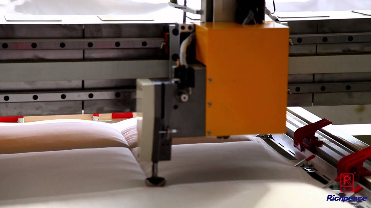 Richpeace computerized single needle quilting machine with auto head ...