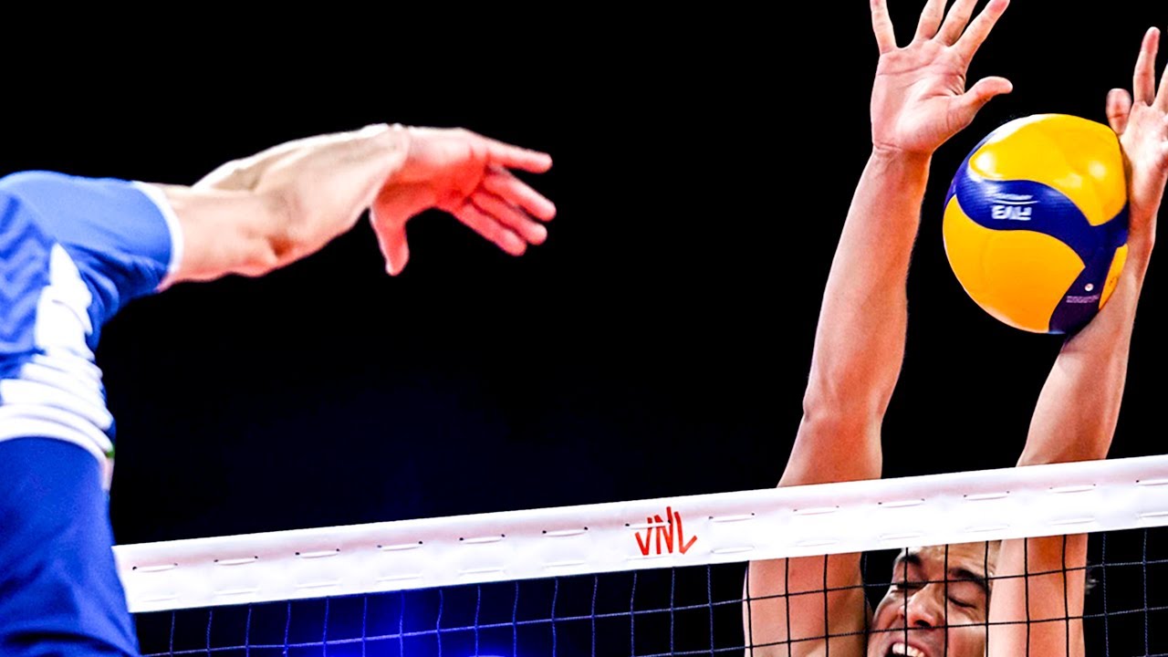 Incredible Monster Blocks 1 on 1 | Men's VNL 2021 (HD) - YouTube