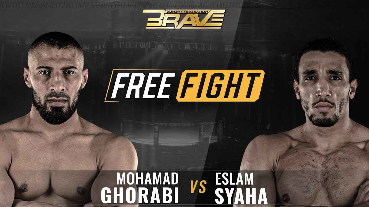 FREE FIGHT | Mohamad Ghorabi VS Eslam Syaha - BRAVE CF 48 - YouTube