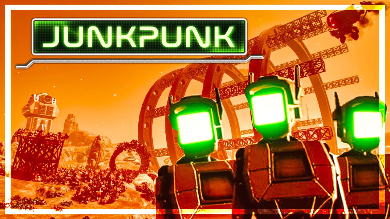 Craft, Build, & Survive To TERRAFORM The Planet - JUNKPUNK (First Look ...