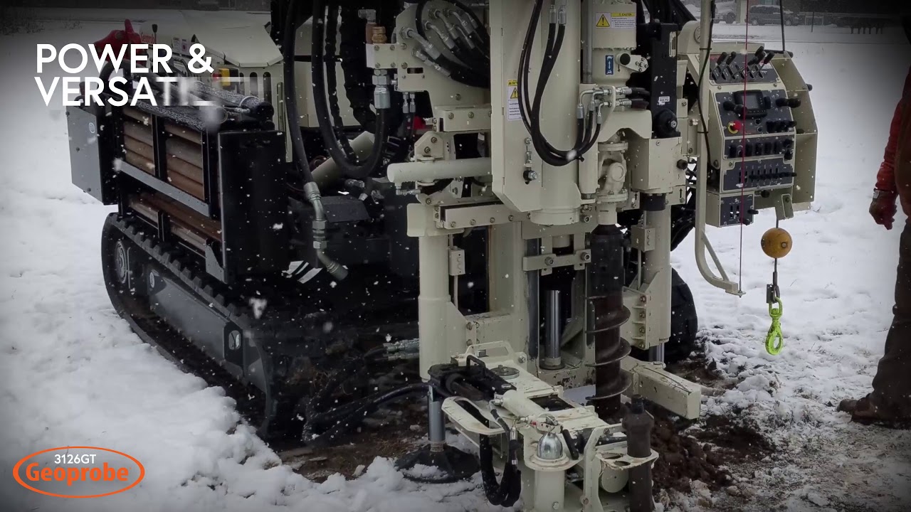 Geoprobe® 3126GT - Control Panel - YouTube