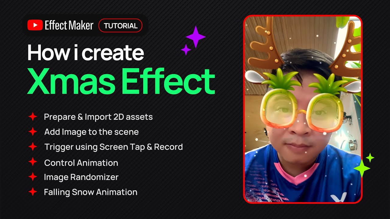 How to Create a Christmas Video Effect with YouTube Effect Maker – Full ...