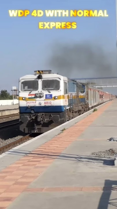 WDP 4 With Premium Trains🔥 🥭 #wap7 #wdp4d #shorts - YouTube