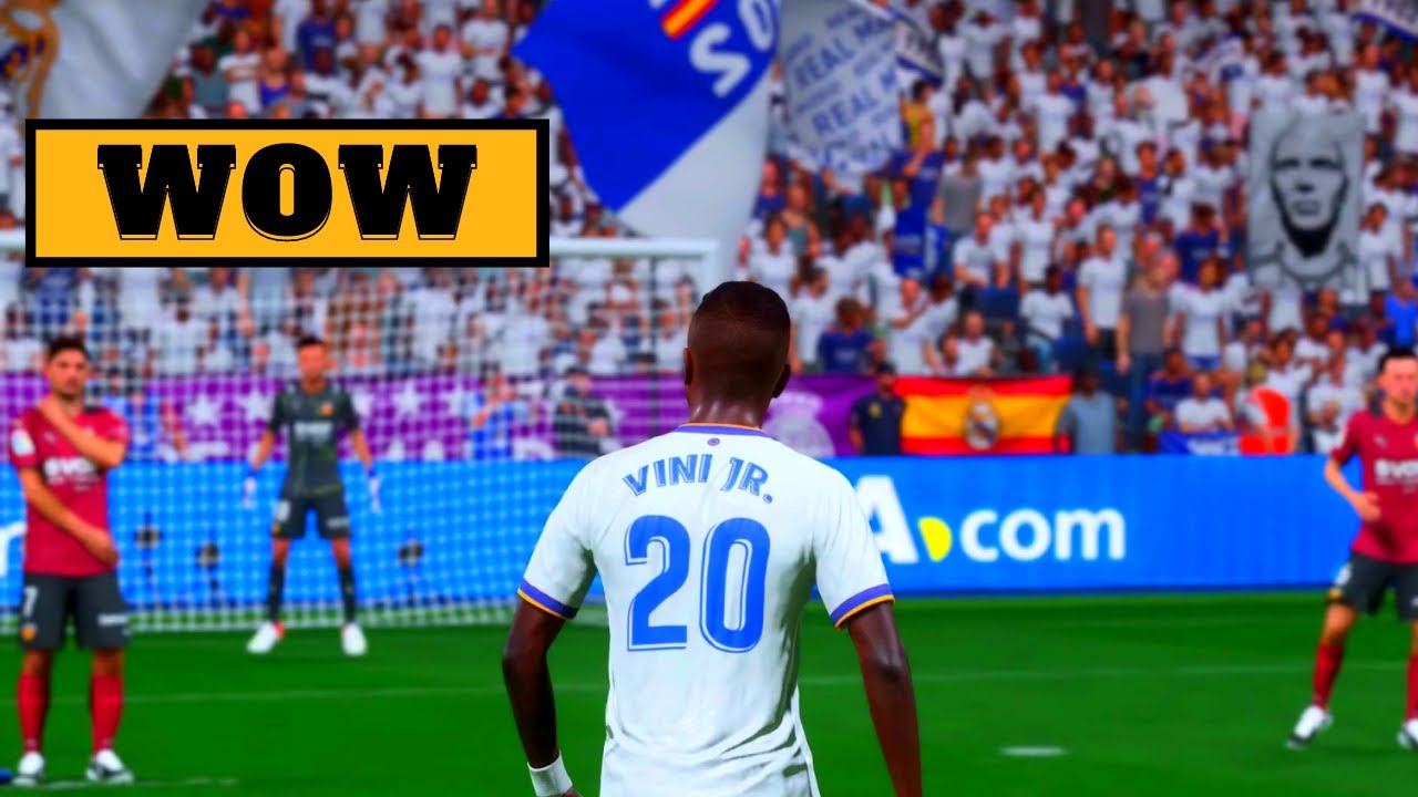 Vinicius Junior Free Kick Goal | Vini Jr FIFA 22 - YouTube