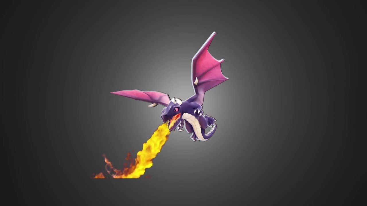 Fireball with 3D blowing dragon - YouTube