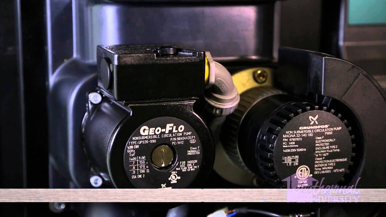 Geothermal Variable Speed Flow Centers - YouTube