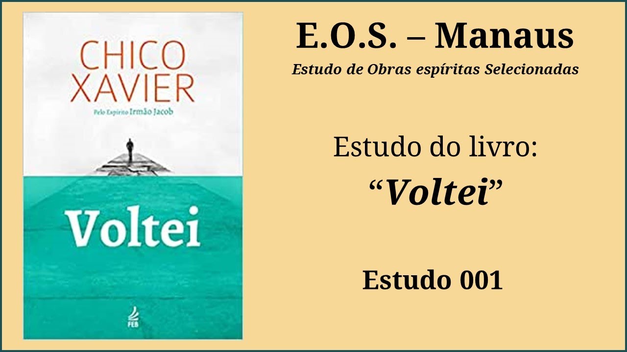 Voltei - Estudo 001 - Biografia de Irmão Jacob (Frederico Figner) - YouTube