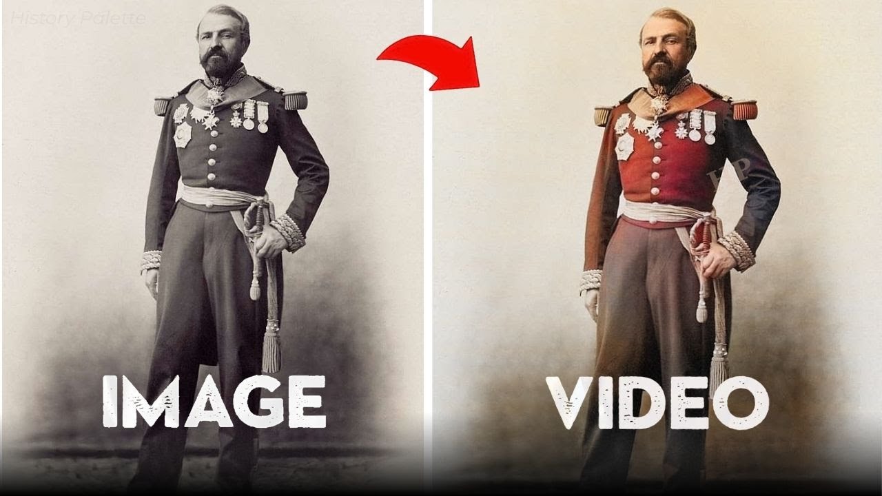 Napoleonic Veterans Portraits | 1858 | History Comes Alive - YouTube