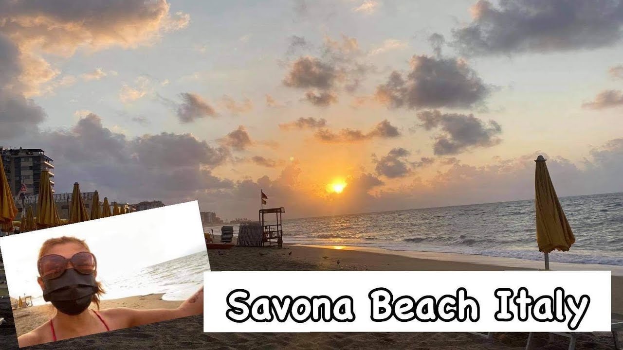 Summer2021 | Savona beach Italy |Savona Spiaggia Libera - YouTube