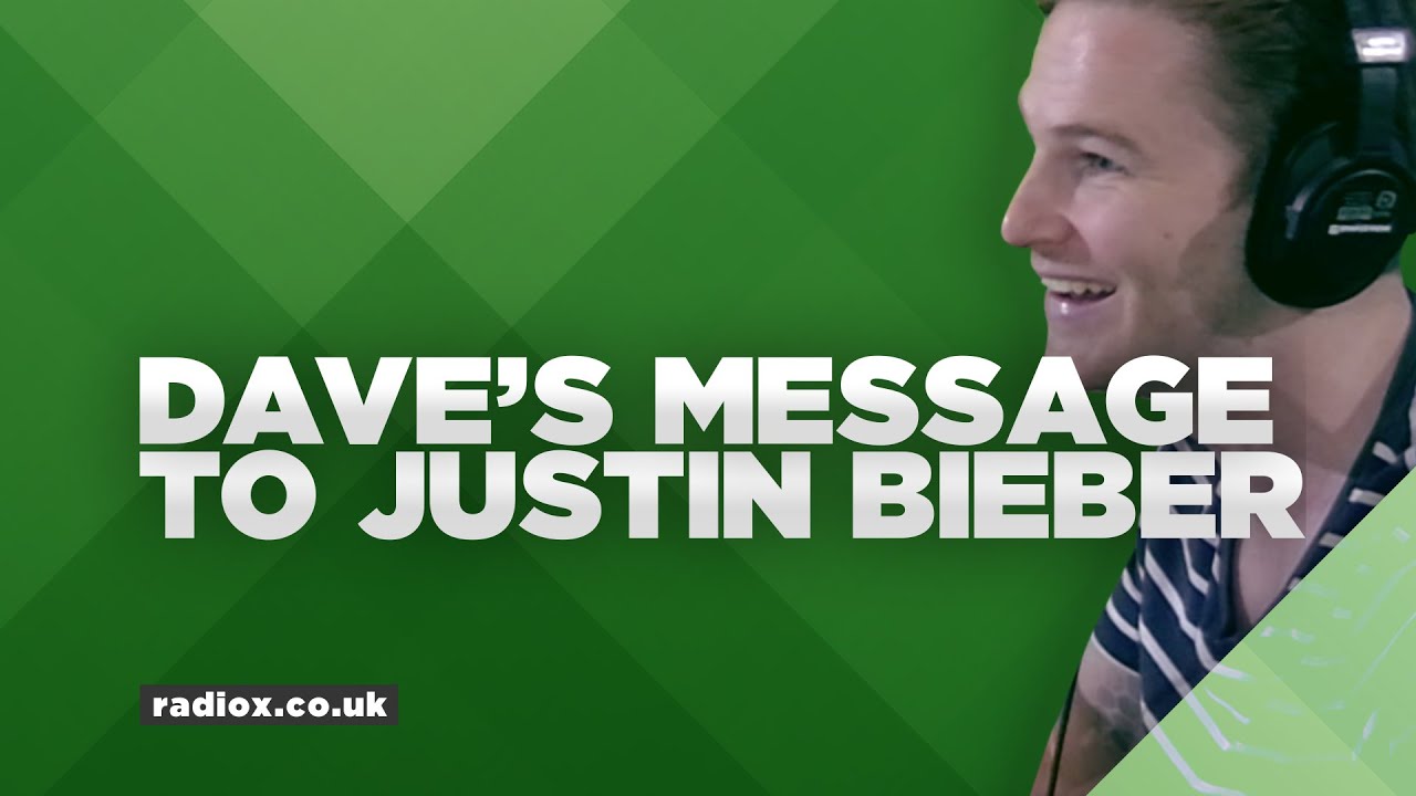 Dave has a message for Justin Bieber - YouTube