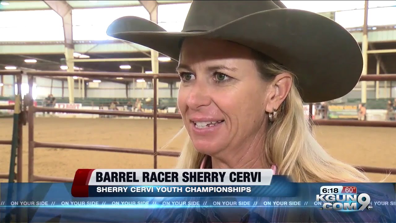 Sherry Cervi: barrel racing champ - YouTube