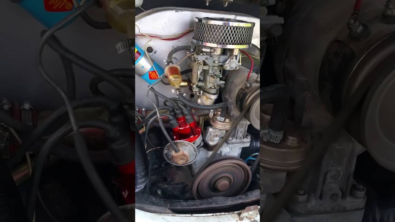 1969 volkswagen beetle engine rattle - YouTube