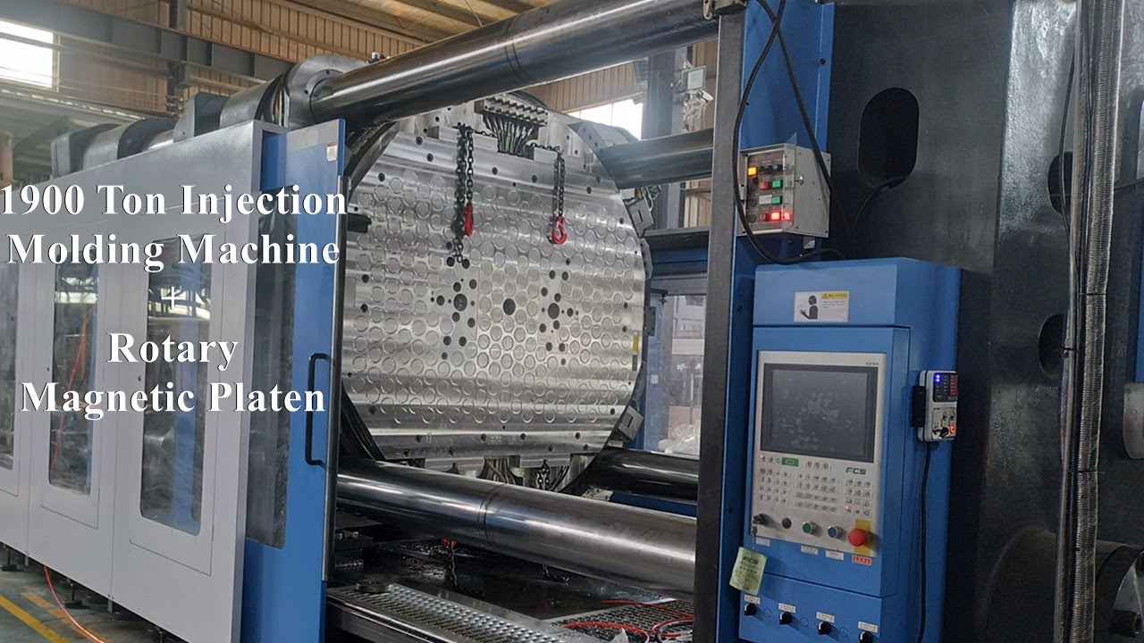 Installation of Rotary Magnetic Platen on 1900 Ton Two-color Injection ...