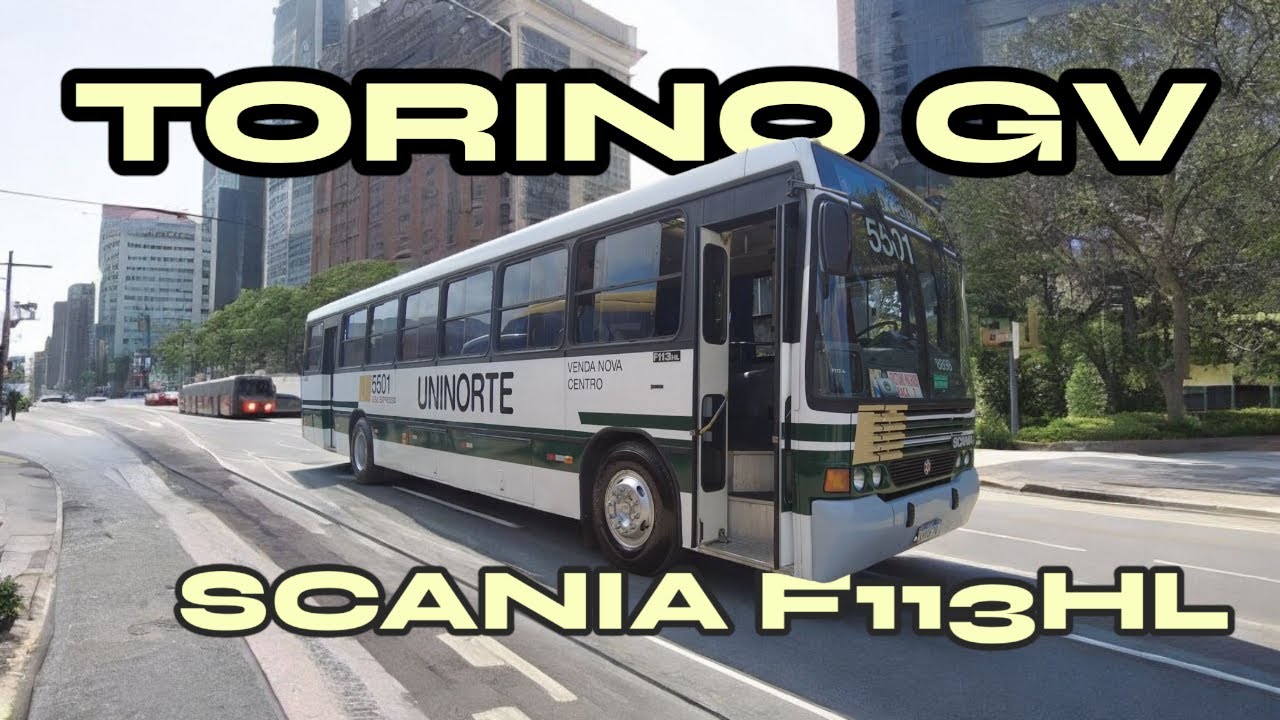 Marcopolo Torino GV, Scania F113 HL - YouTube