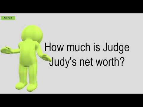 How Much Is Judge Judy's Net Worth? - YouTube
