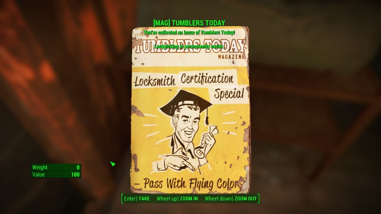 fallout 4 Malden Center [Magazine] Tumblers Today Issue #1 - YouTube