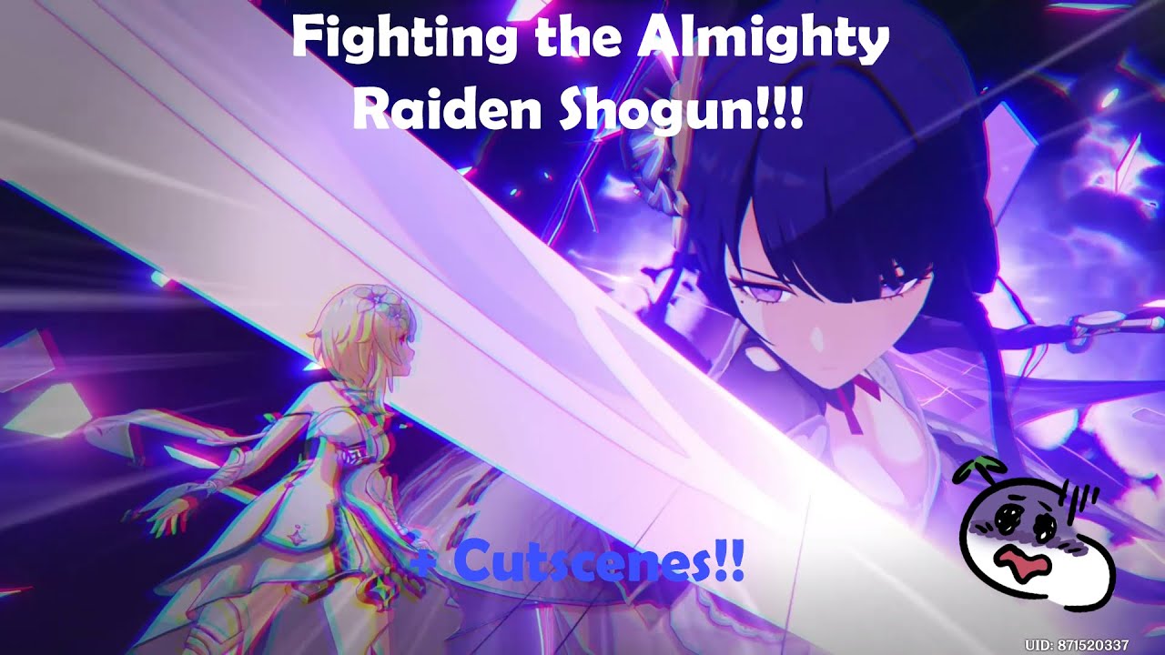 Fighting the Almighty Raiden Shogun + Cutscenes - YouTube
