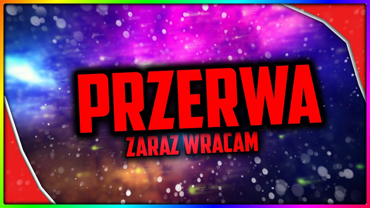 BANNER LIVE PRZERWA - GRAFIKA NA ZAMÓWIENIE - #4 - YouTube