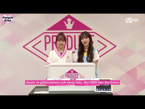 PRODUCE 48 [Gizli Kutu Görevi] Park Haeyoon (FNC) ve Na Goeun (RBW) | Türkçe Altyazılı