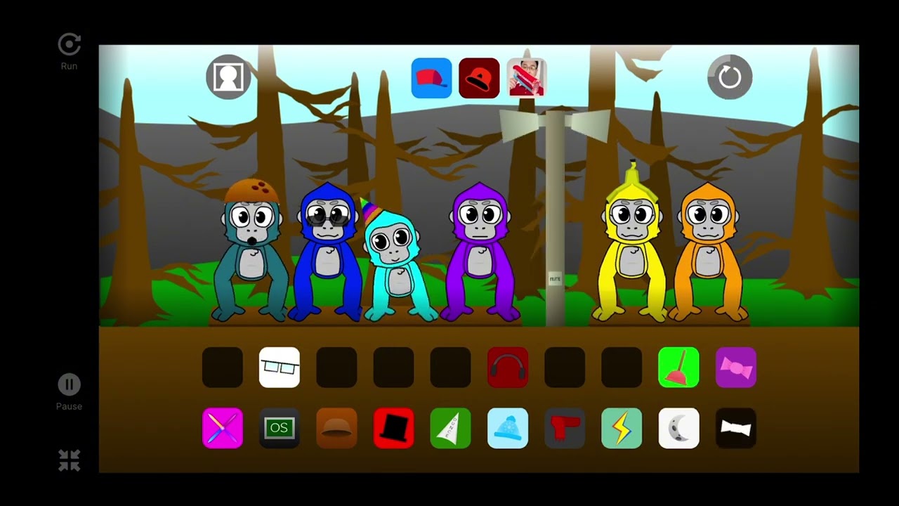 Gorilla tag sprunki mod 15 - YouTube