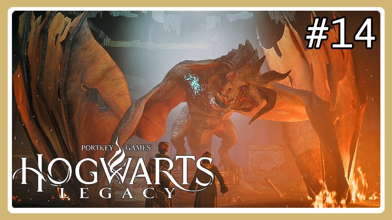 EL CENTRO COLACUERNO #14 HOGWARDS LEGACY Gameplay español - YouTube