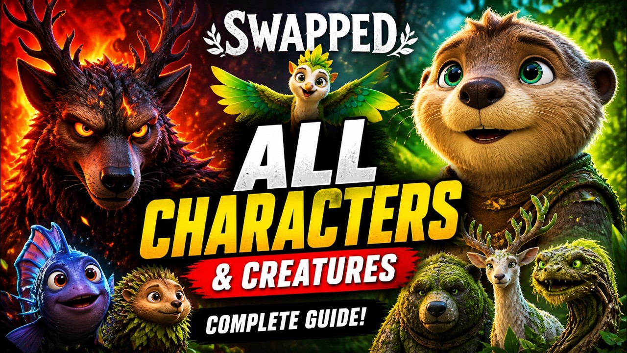 Swapped Movie All Characters & Creatures Explained (Full List) - YouTube