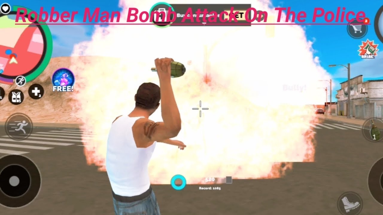Robber Dangerous Attack on Police.New Fighting Game.Gaming Country ...