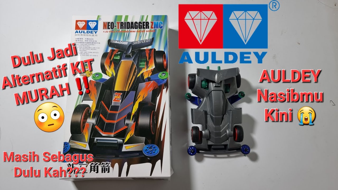 Review Mini 4WD AULDEY, Dulu Saingan Tamiya Sekarang???? - YouTube