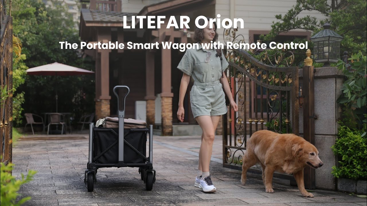 Introducing Litefar Orion: the Portable Smart Wagon with Remote Control ...