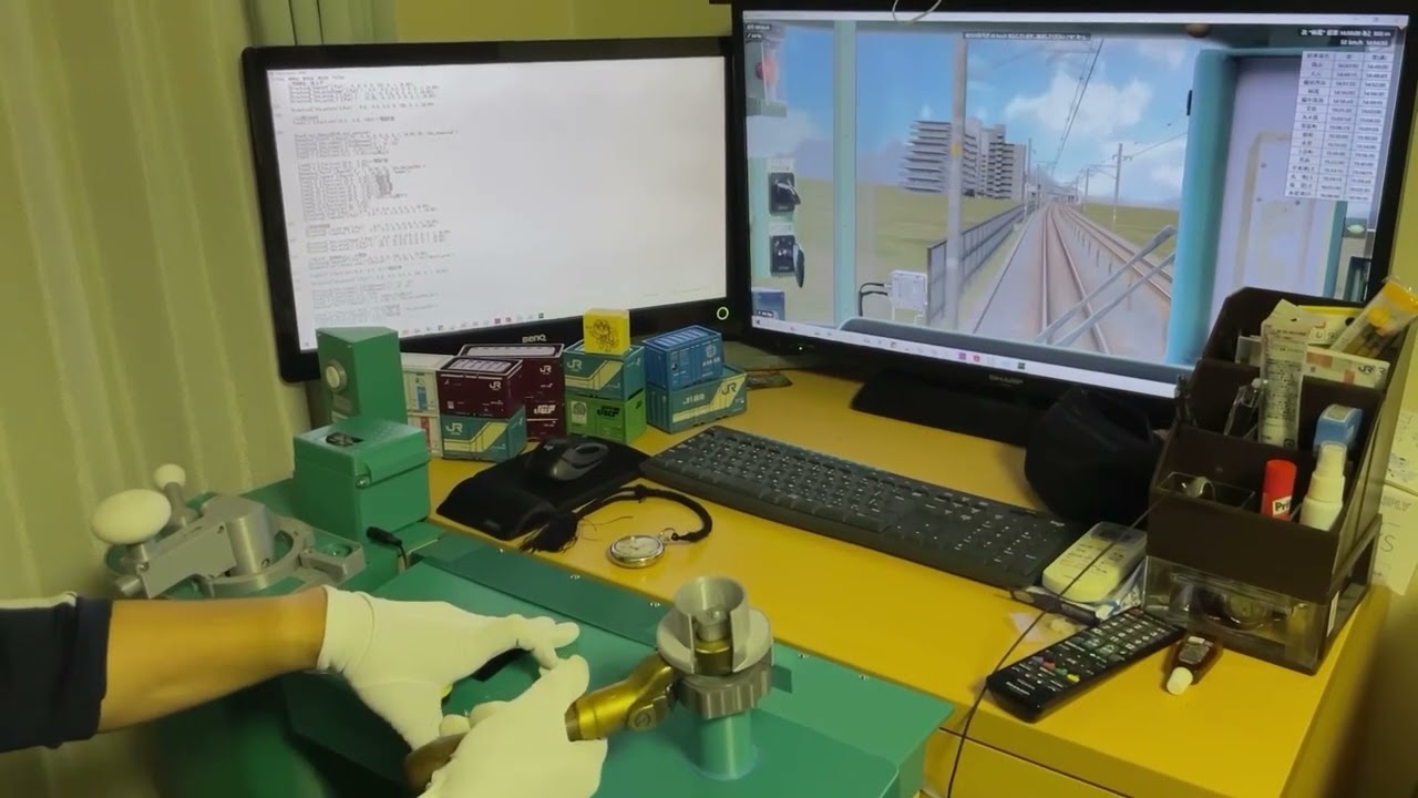 【BVE】115系の運転台作ってみた - YouTube