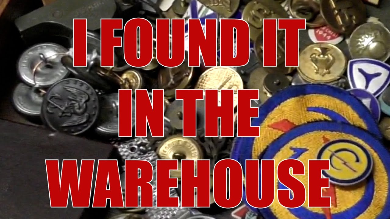 WHAT'S NEW? AT THE MILITARY COLLECTIBLES SHOP - "I FOUND IT IN THE ...