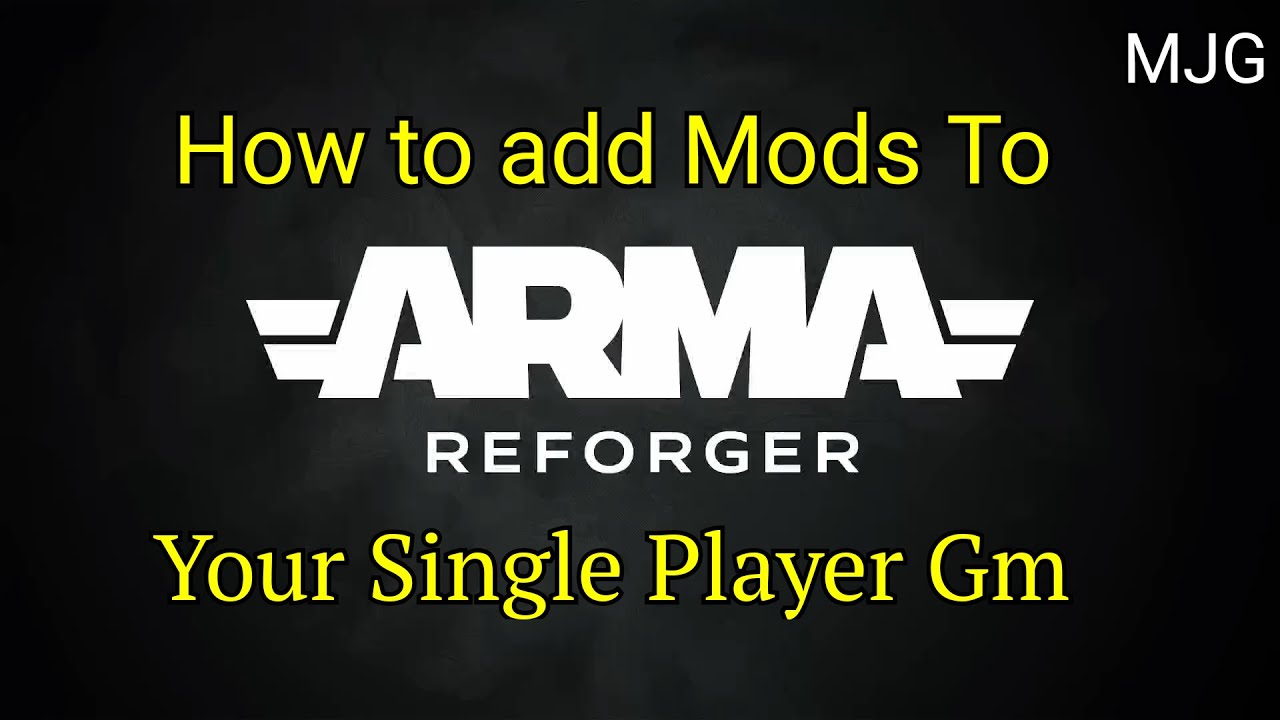 How to add Mods to your own Single Player Game Master Mode | PC/Xbox/PS5 | Arma Reforger | - YouTube
