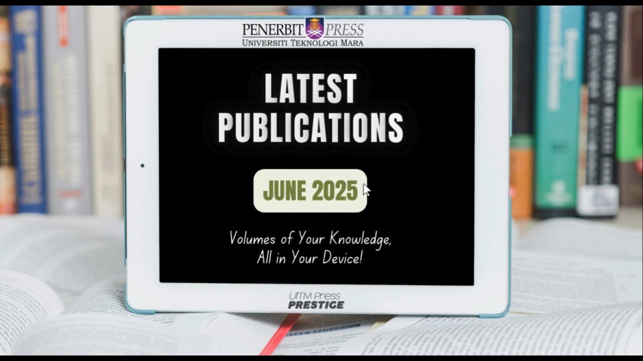 UiTM Press - Book Promotion June 2025 - YouTube