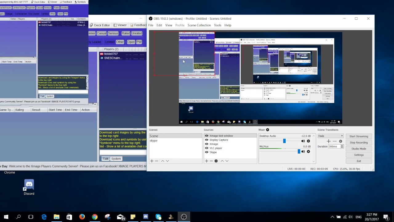 xmage OBS tutorial - YouTube