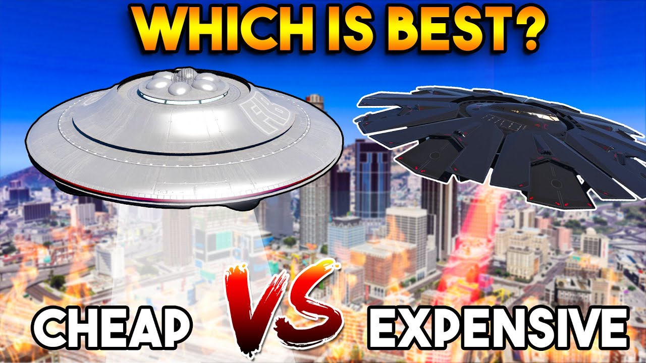 CHEAP UFO VS MOST EXPENSIVE UFO : GTA 5 ONLINE - YouTube