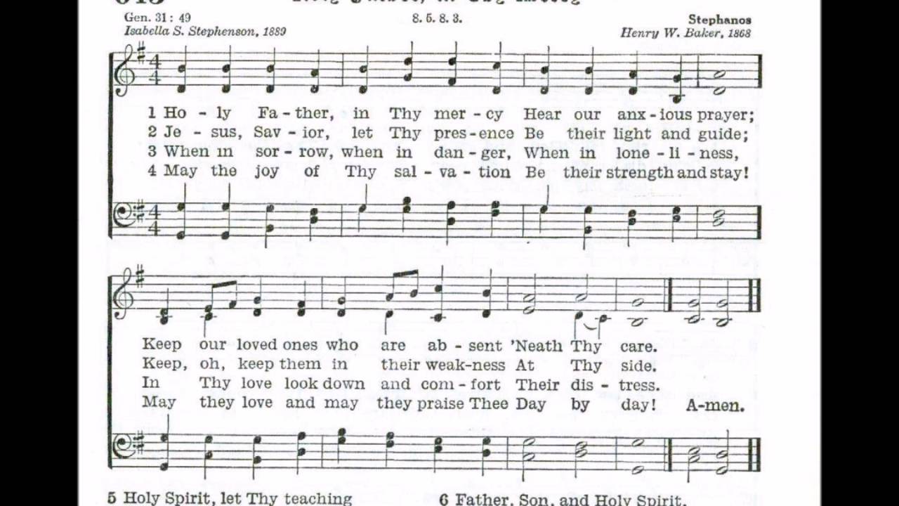 Holy Father, in Thy Mercy (Stephanos) - YouTube