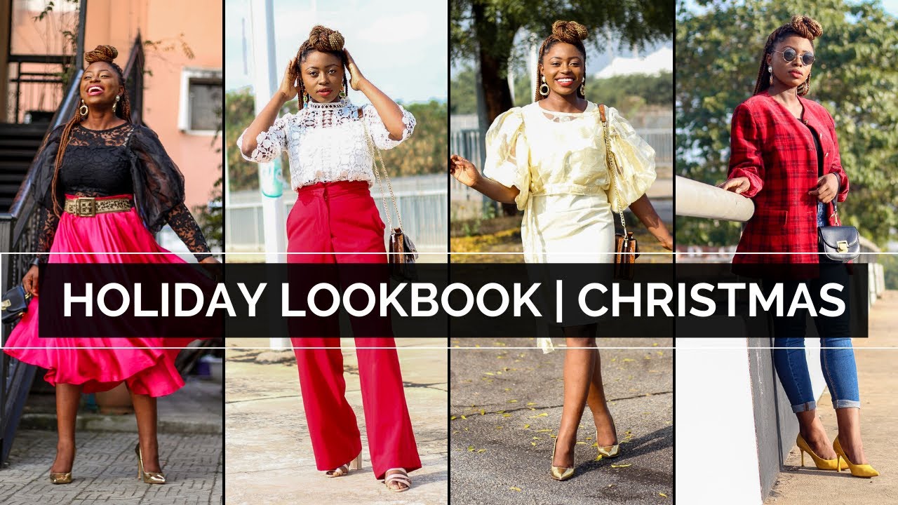 Holiday Lookbook 2019 | Christmas Party Outfit Ideas - YouTube