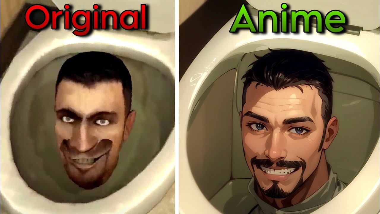 Skibidi Toilet Original VS Skibidi Toilet Anime - YouTube