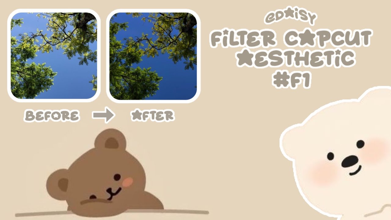 Filter CapCut Aesthetic • #F1 - YouTube