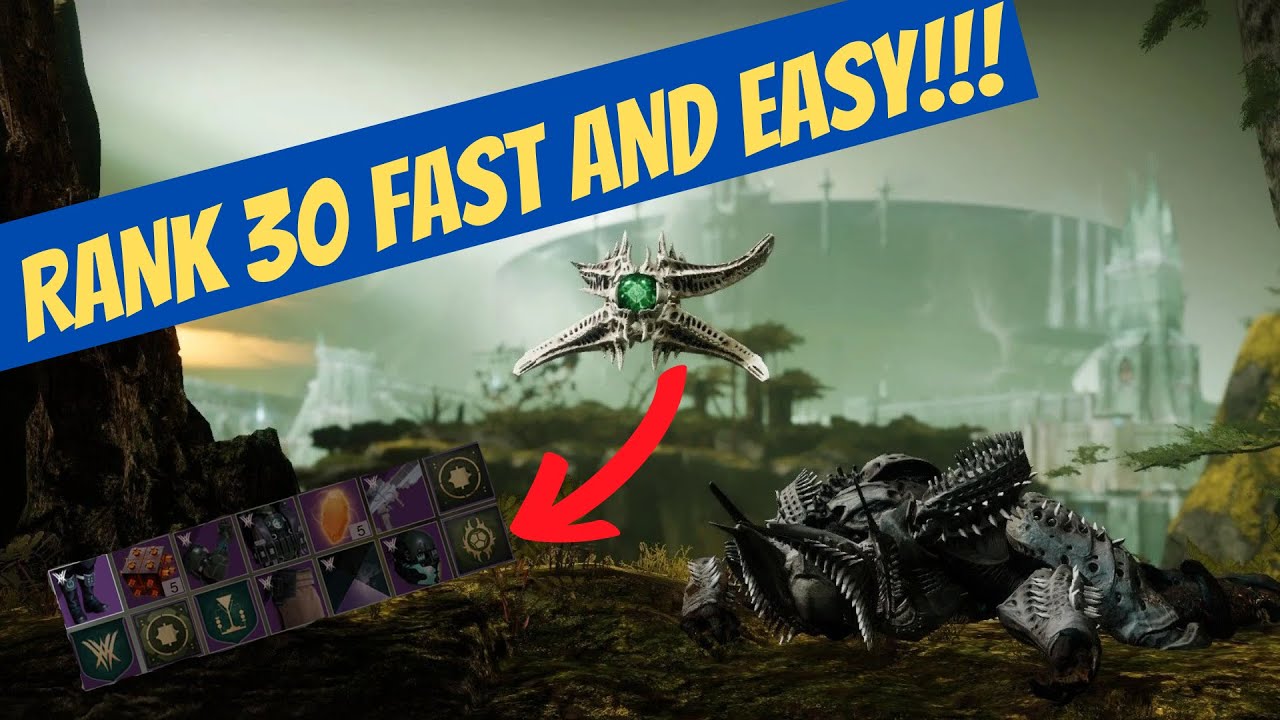 Destiny 2 Rank Up With Fynch FAST AND EASY! - YouTube