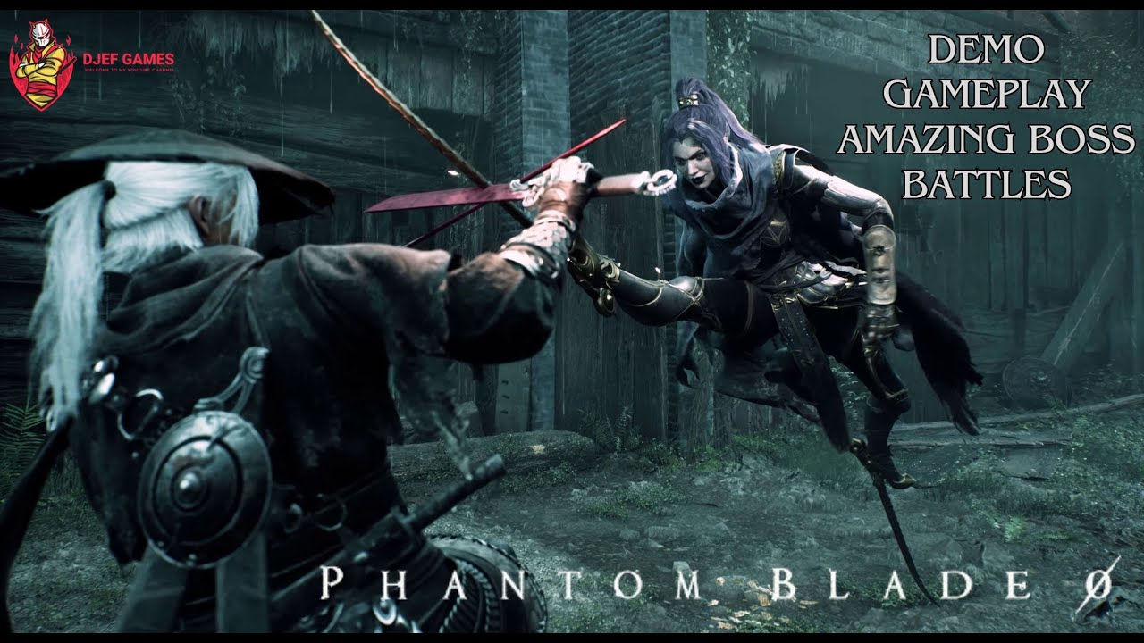 PHANTOM BLADE ZERO - Demo Gameplay | Amazing Boss Battles # ...