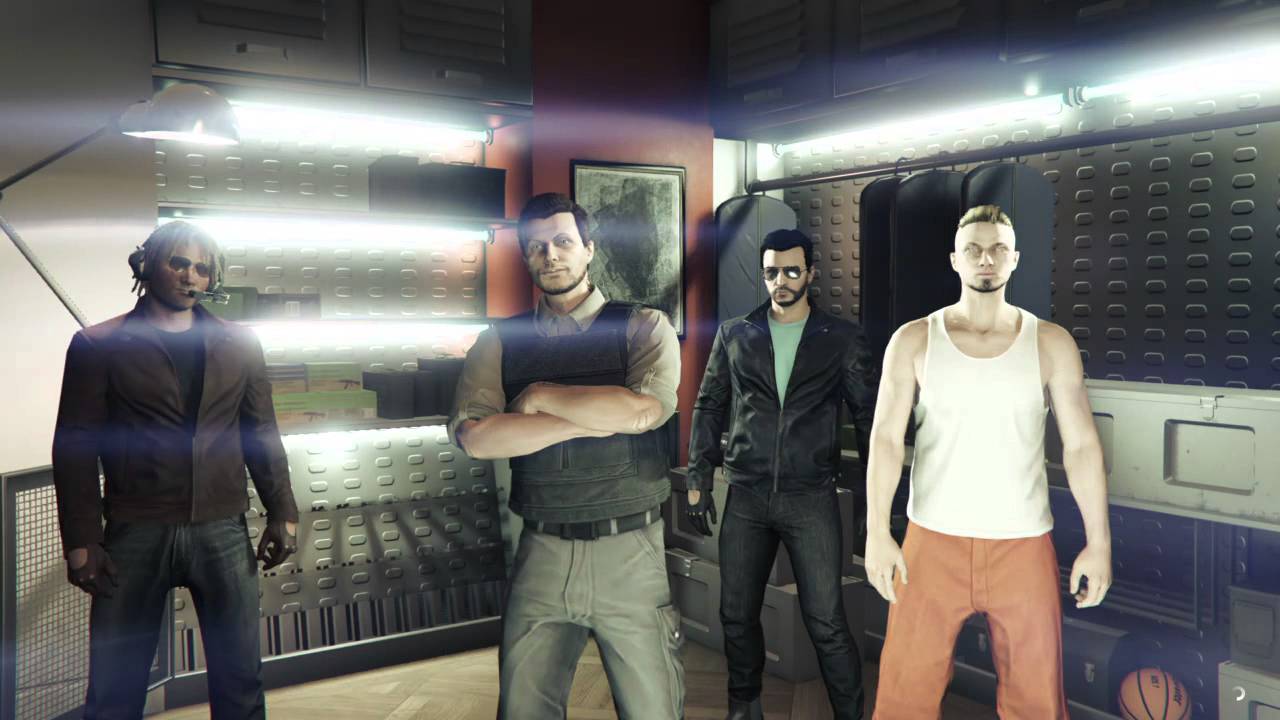 Braquage sortie de prison difficile Grand theft auto V online - YouTube