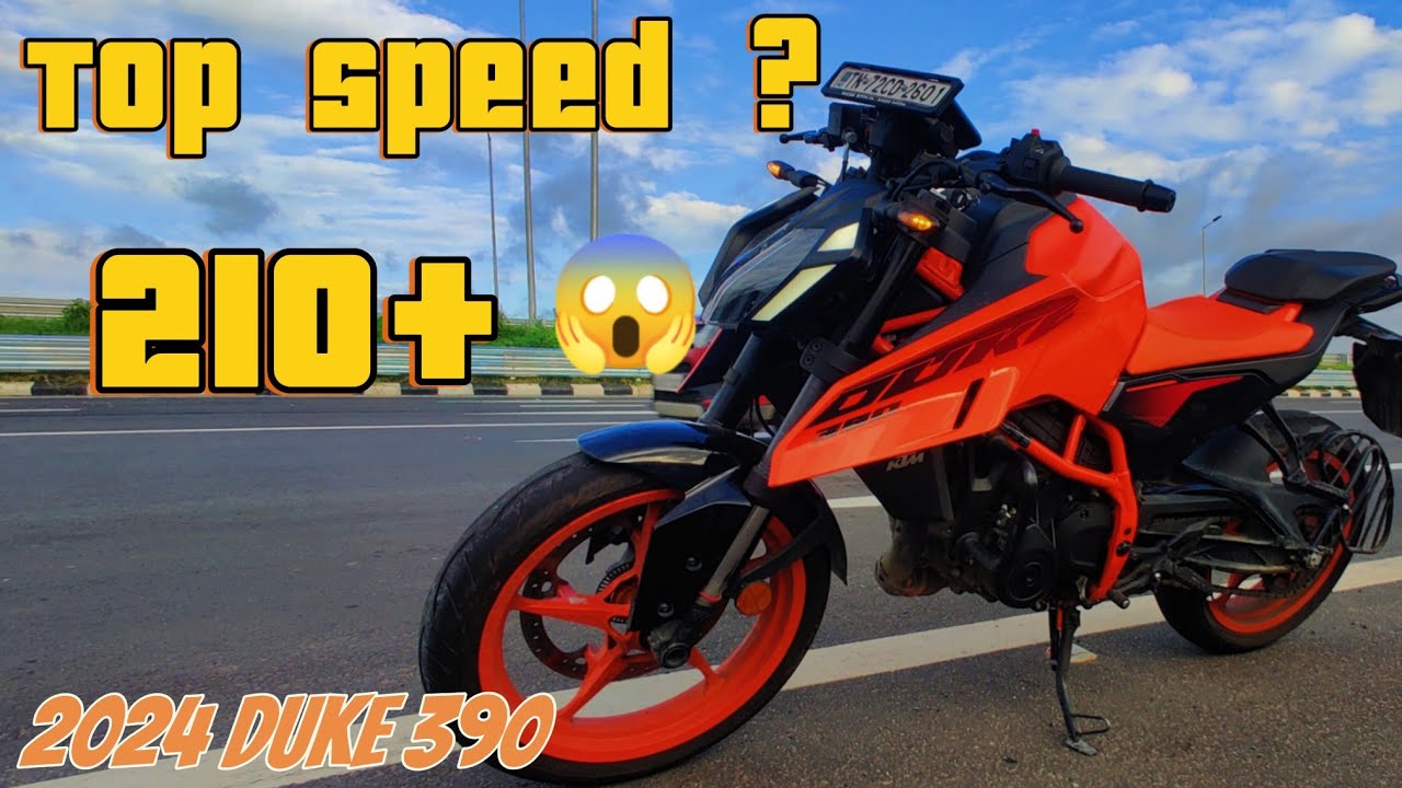 KTM Duke 390 Top Speed 😱 |Top 5 Gears |Crazy Bike - YouTube