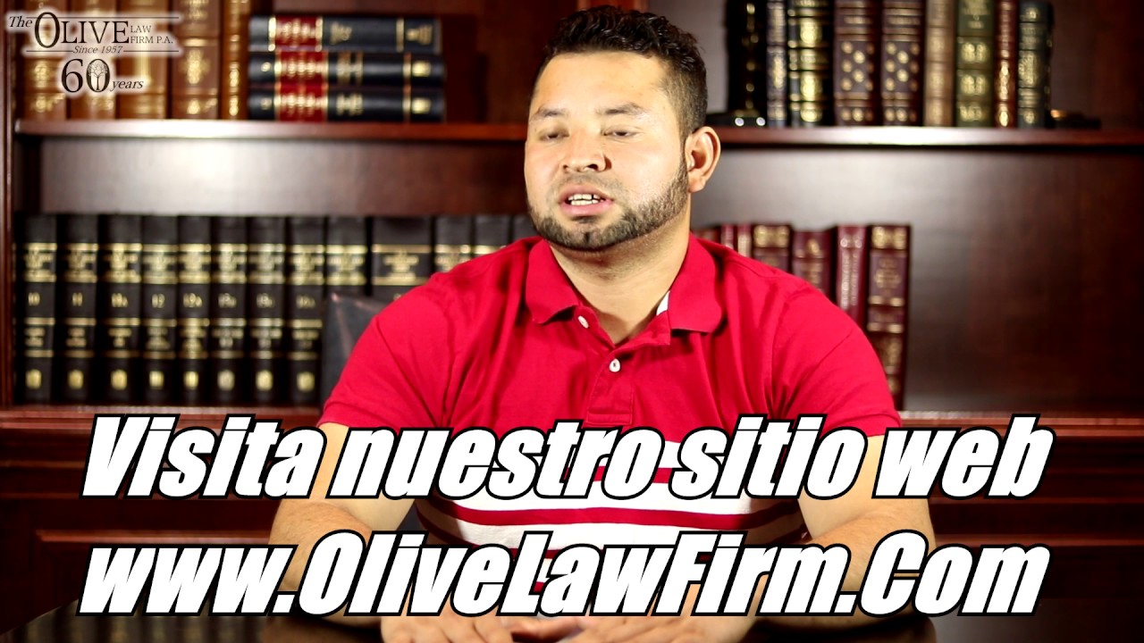 Walter Rodriguez-- Shares his experience with The Olive Law Firm, P.A ...