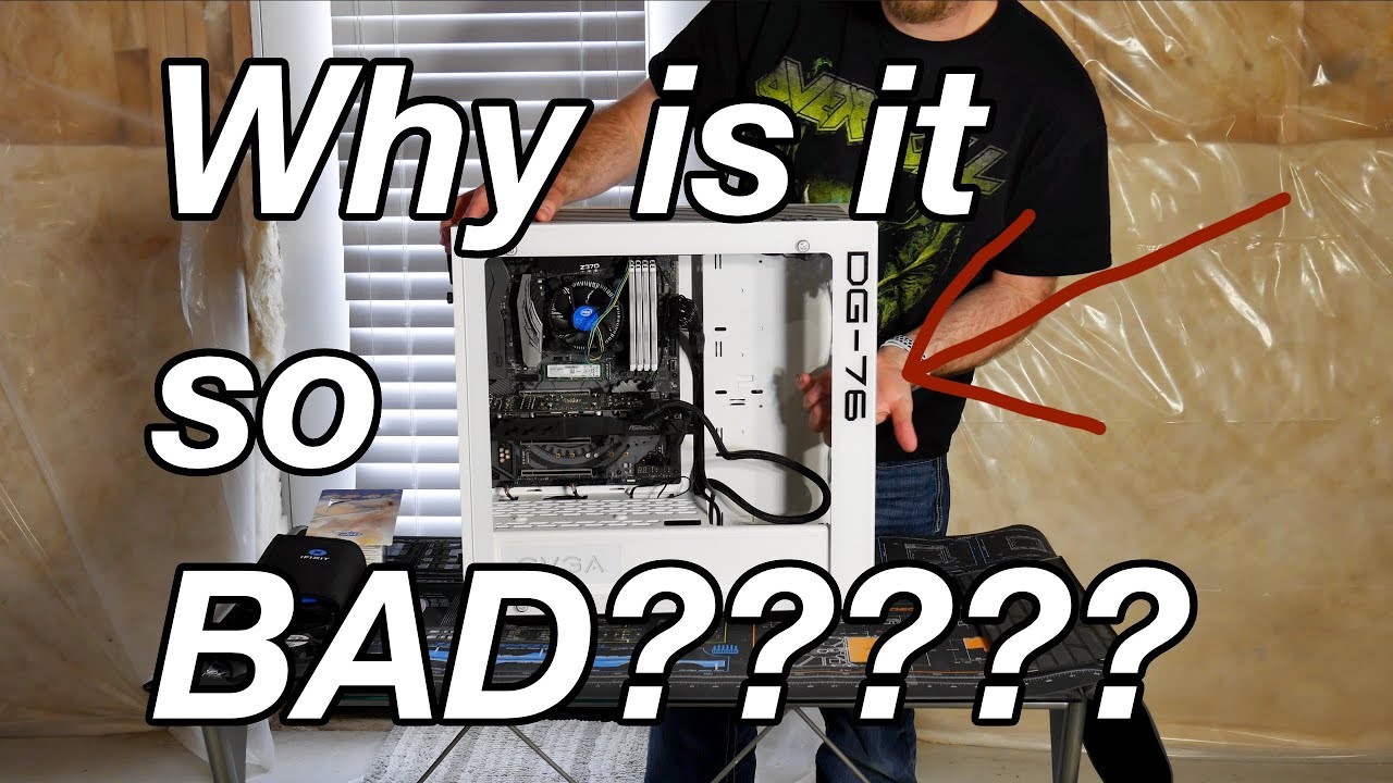 Review and teardown on the EVGA DG-76 case - YouTube