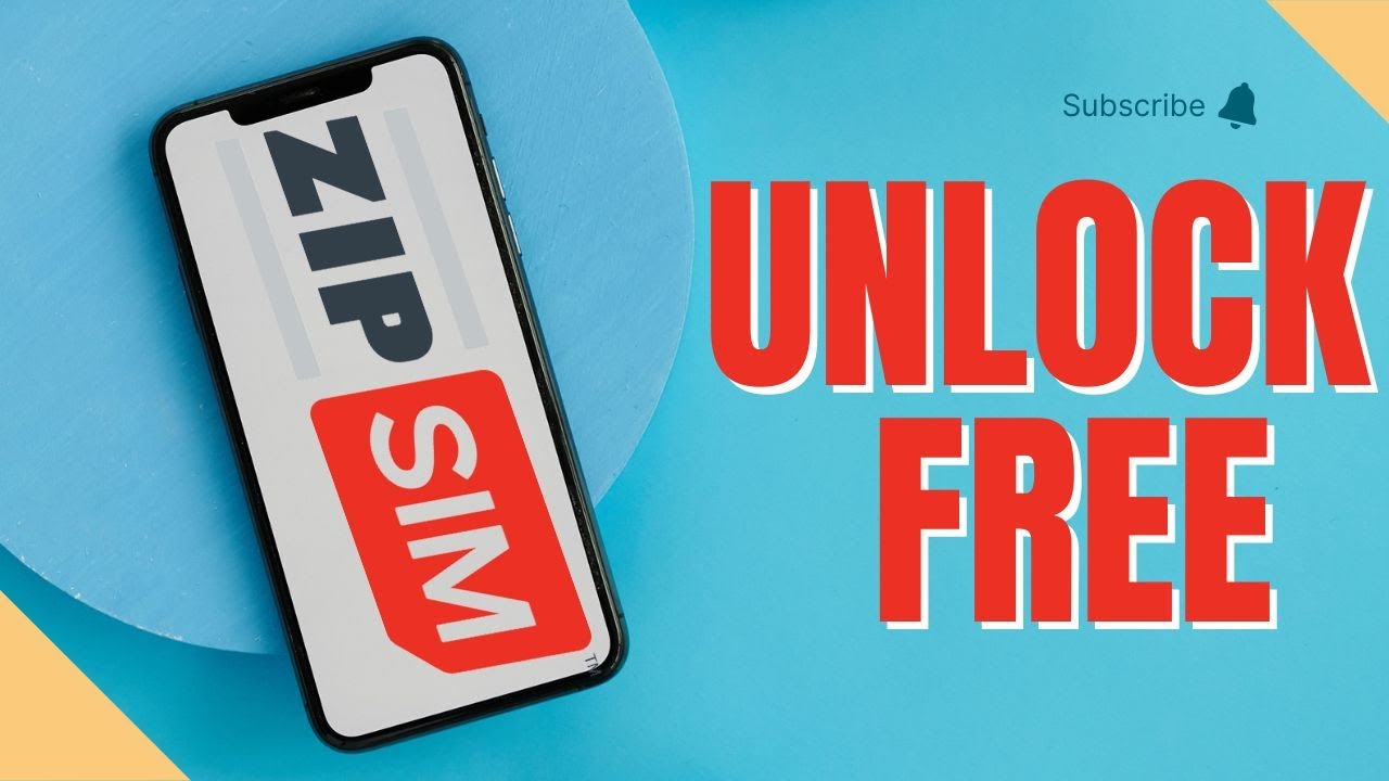 How to unlock ZIP SIM phone - YouTube