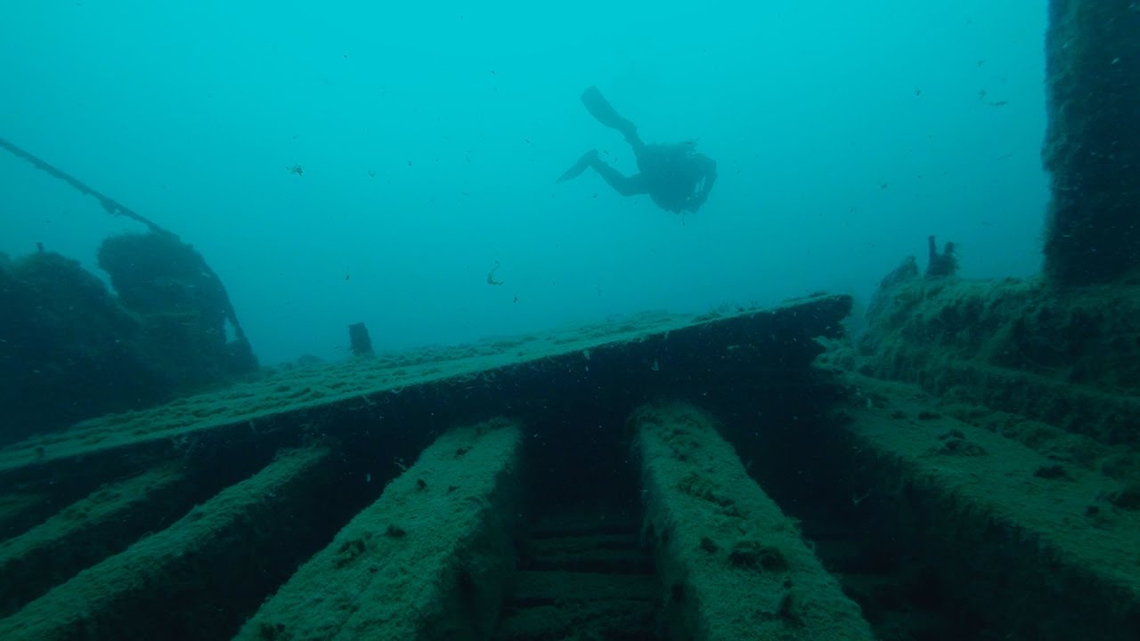 Tobermory Shipwreck Diving: Forest City 2016 - YouTube