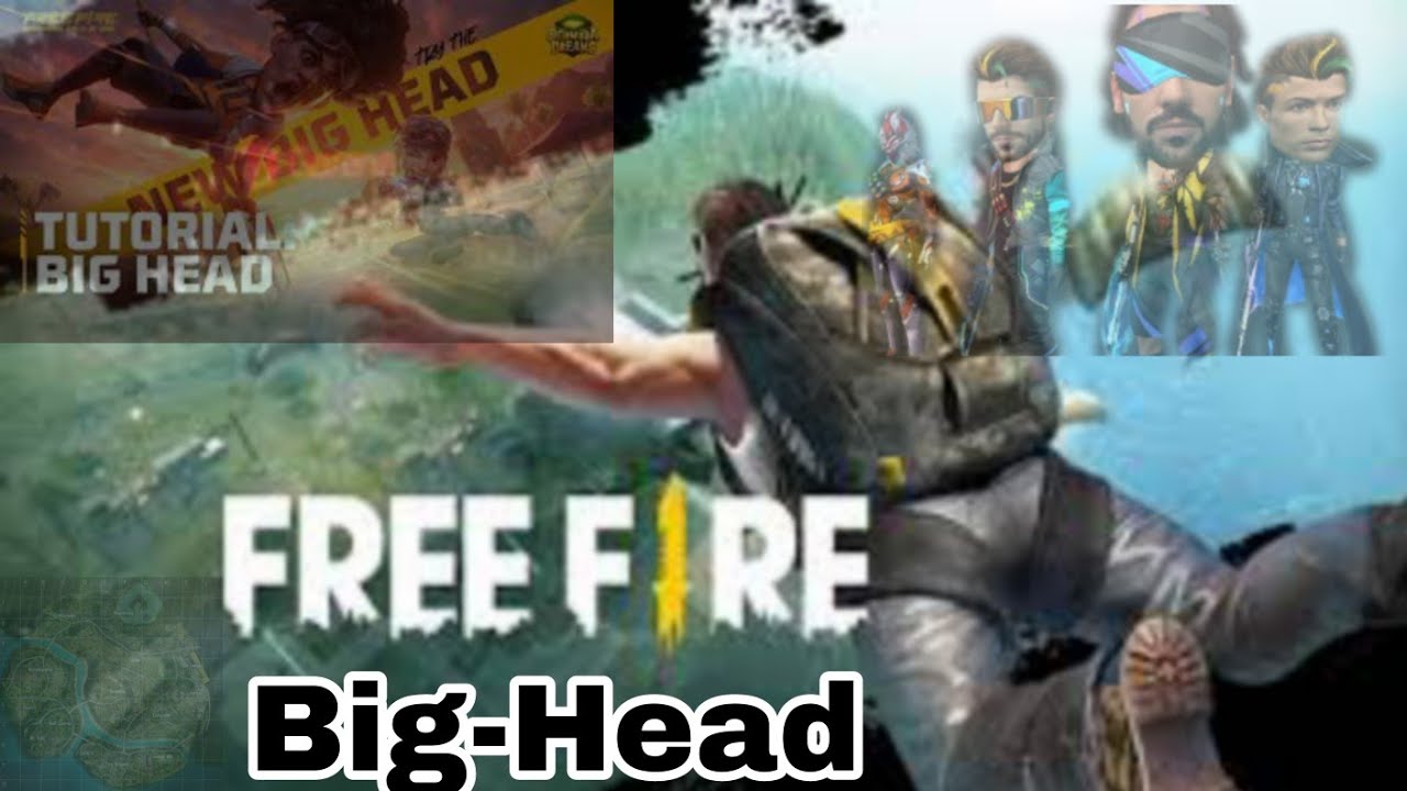 Freefire Big-Head Mod | Freefire Gameplay | Freefire Gameplay Big Head ...
